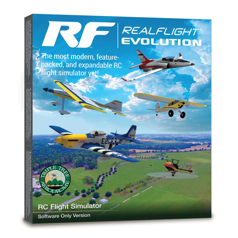 RealFlight Evolution RC Flight Simulator (Software Only)